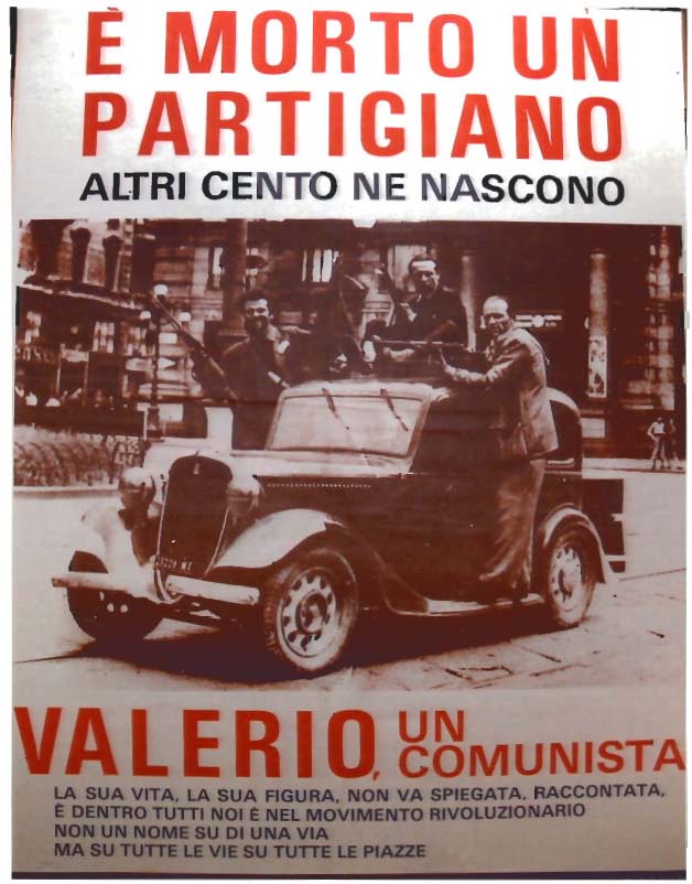 Valerio Verbano, Il manifesto di Autonomia Operaia del febbraio1980 ...